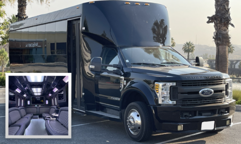 Our Limousine Fleet in Riverside County CA - Vanity Limousine Inc